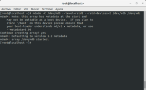 Como crear un RAID por software en linux con mdadm » Aprende IT